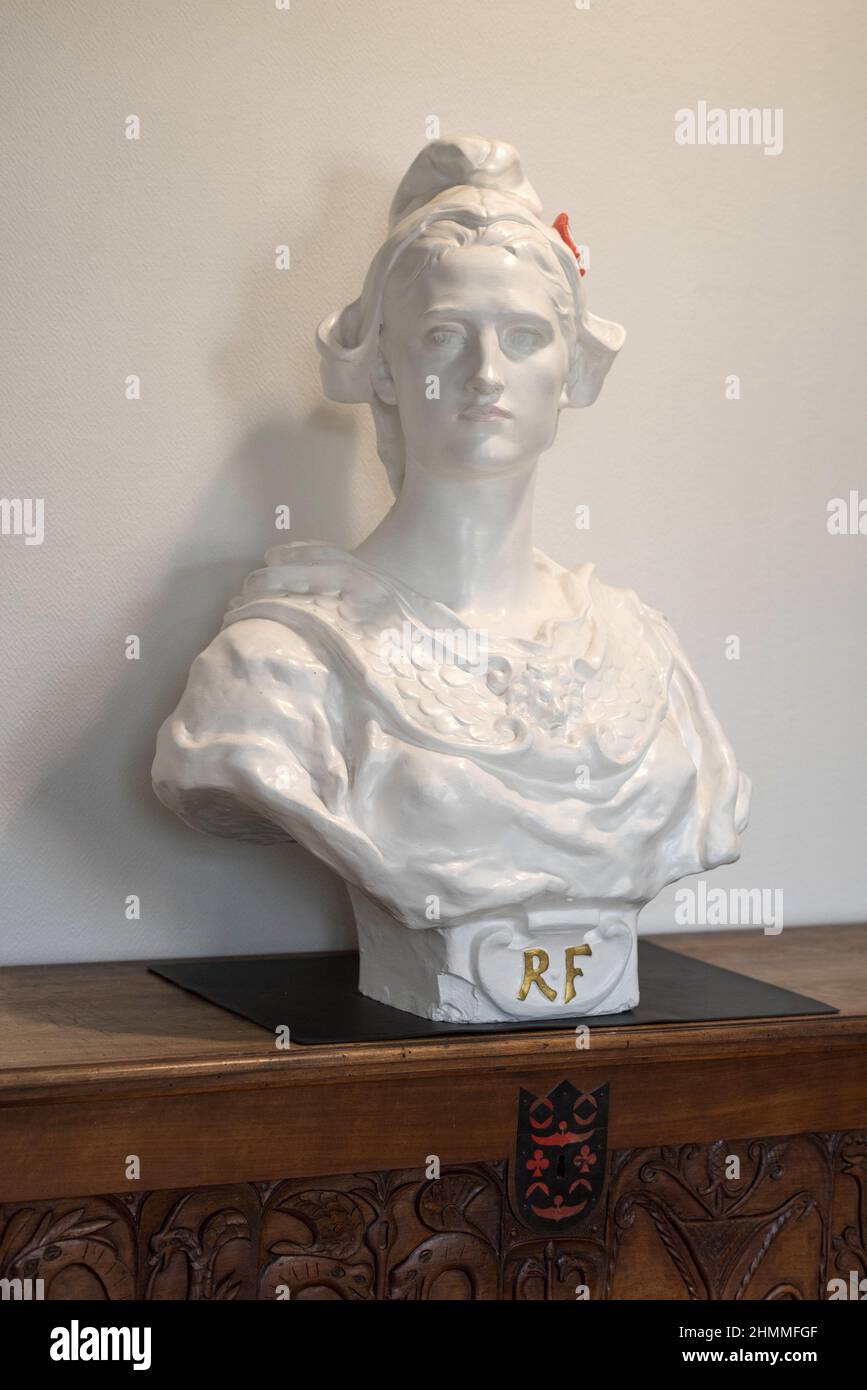 Buste marianne république Banque de photographies et d’images à haute ...