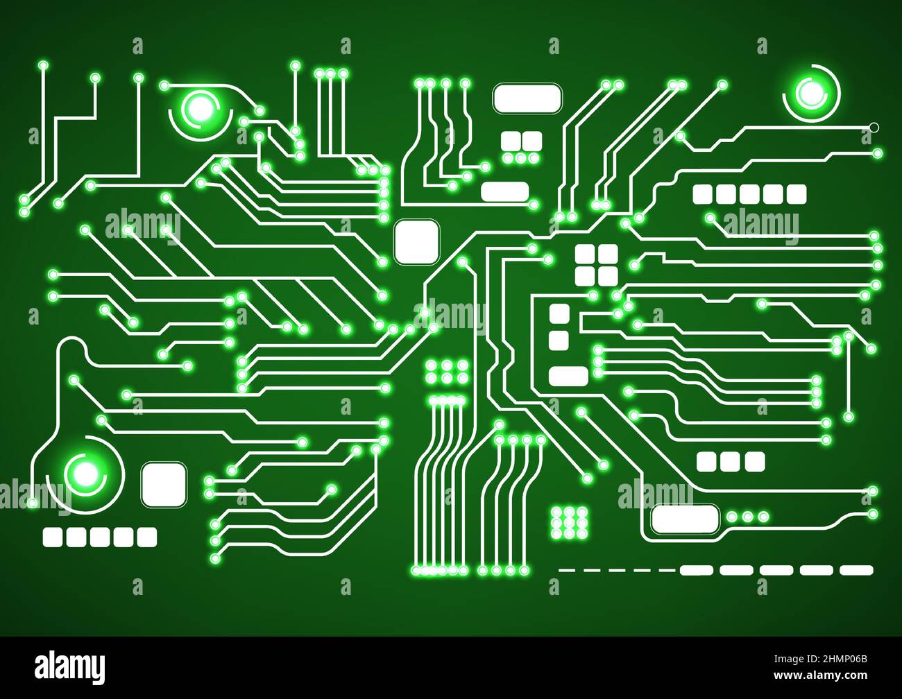 illustration de la conception graphique technologie de schéma de ...