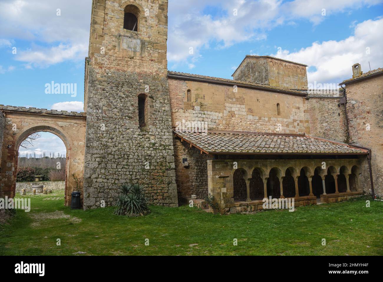 Chiesa di san giovanni battista a ponte allo spino Banque de ...