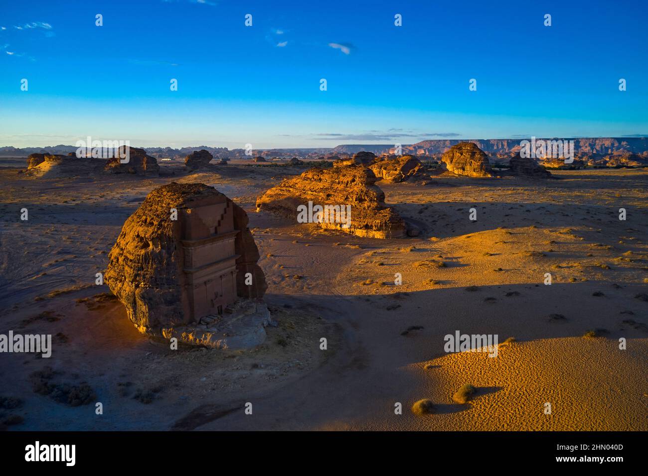 Arabie Saoudite, région d'Al Madinah, Alula ou Al Ula, tombe nabatéenne ...