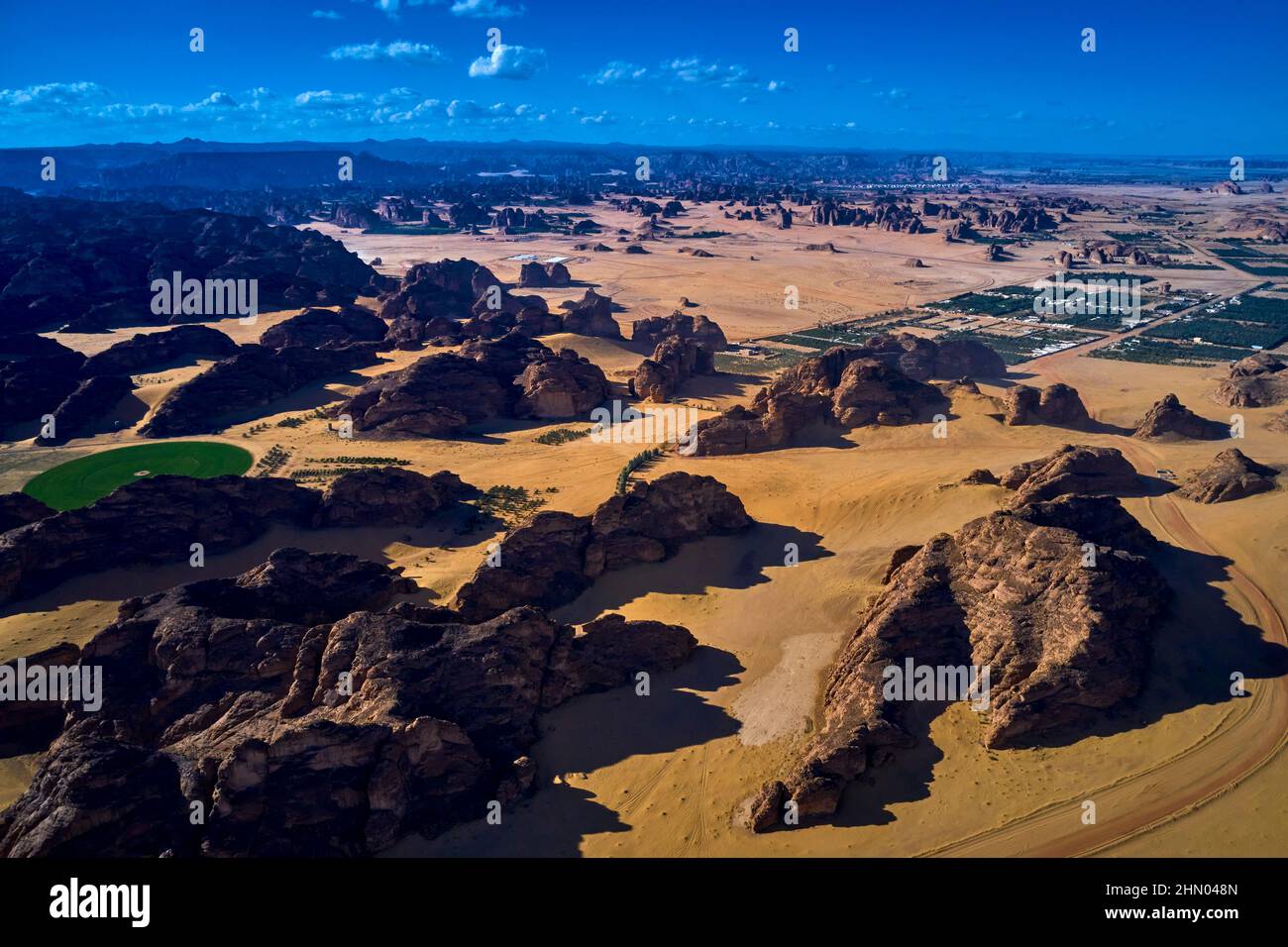 Aerial view of madinah, saudi arabia Banque de photographies et d ...