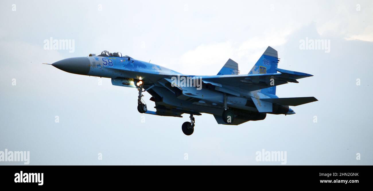 Ukraine air force sukhoi su 27 Banque de photographies et d’images à ...