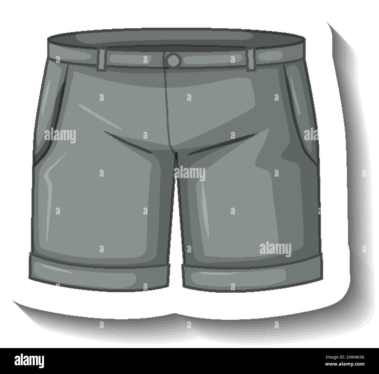 Denim shorts Banque d'images vectorielles - Alamy