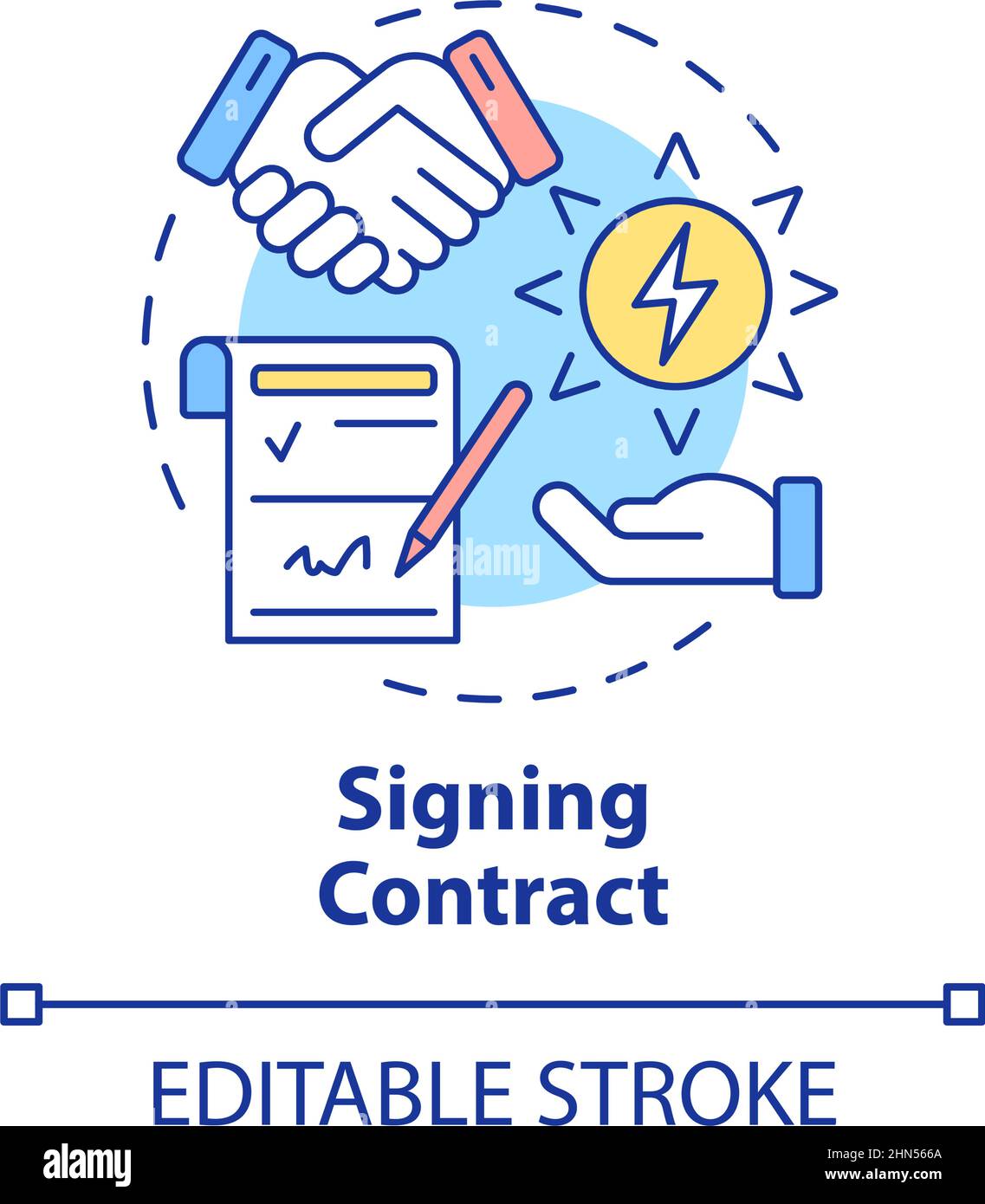 Ppa signature Banque d'images vectorielles - Alamy