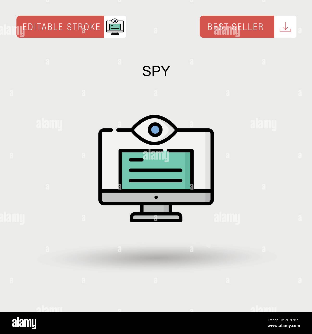 Espionnage espionnage espionnage Banque d'images vectorielles - Alamy