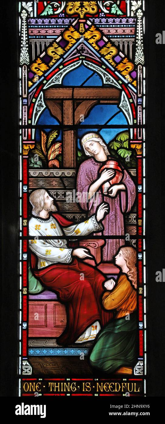 Jesus with martha and mary Banque de photographies et d’images à haute ...