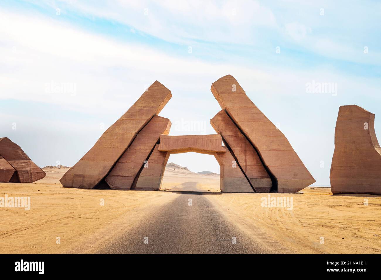 Égypte Parc national Ras Mohammed, péninsule du Sinaï. Afrique. allah ...
