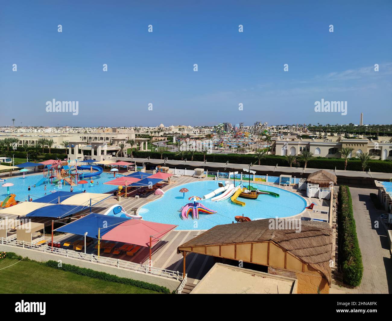 Egypt amusement park Banque de photographies et d’images à haute ...