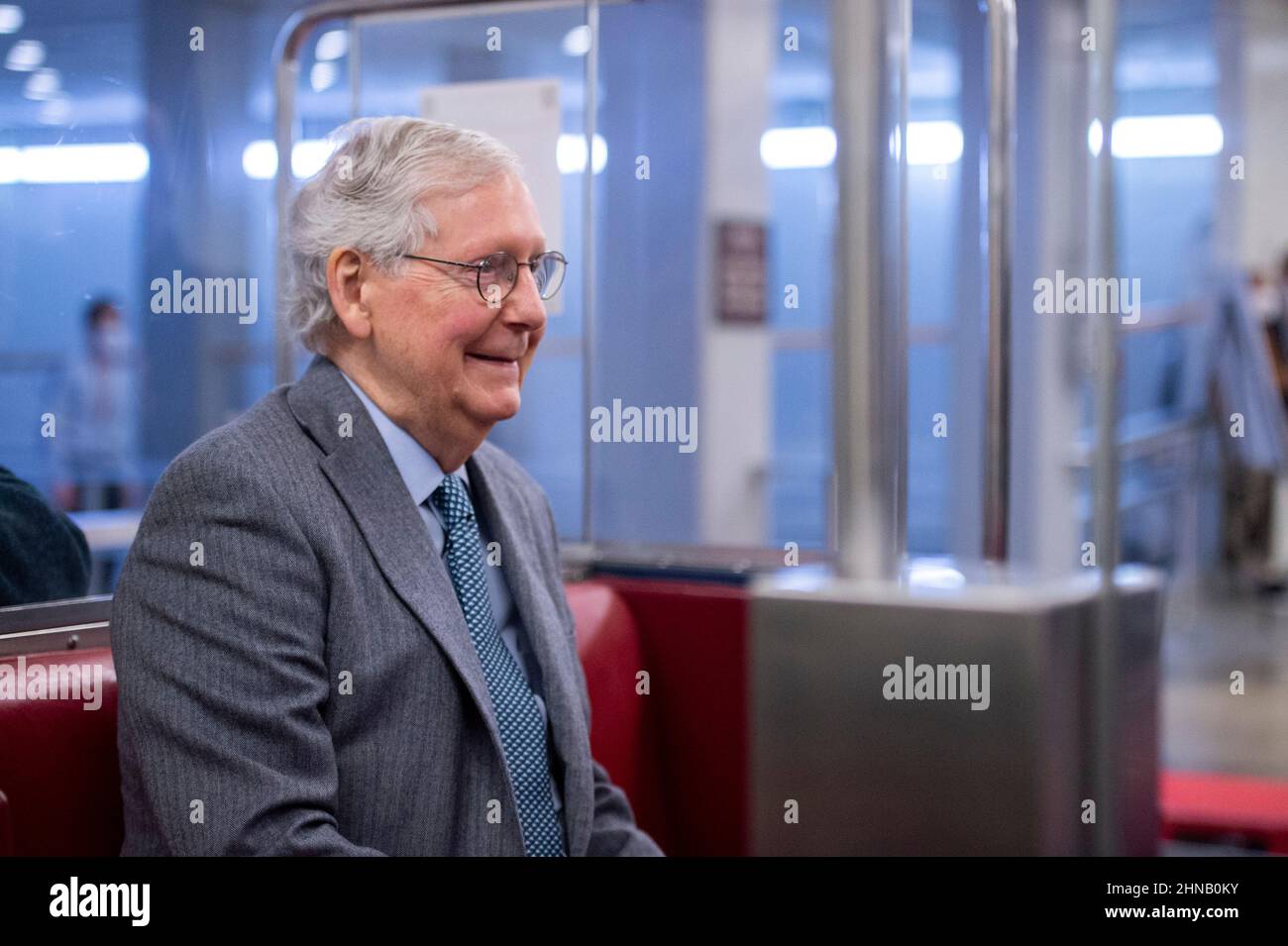 Washington, États-Unis d'Amérique. 15th févr. 2022. Mitch McConnell, le ...