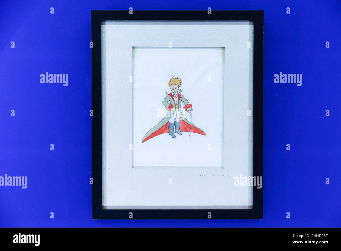Présentation du manuscrit original du petit Prince ( le petit Prince ...