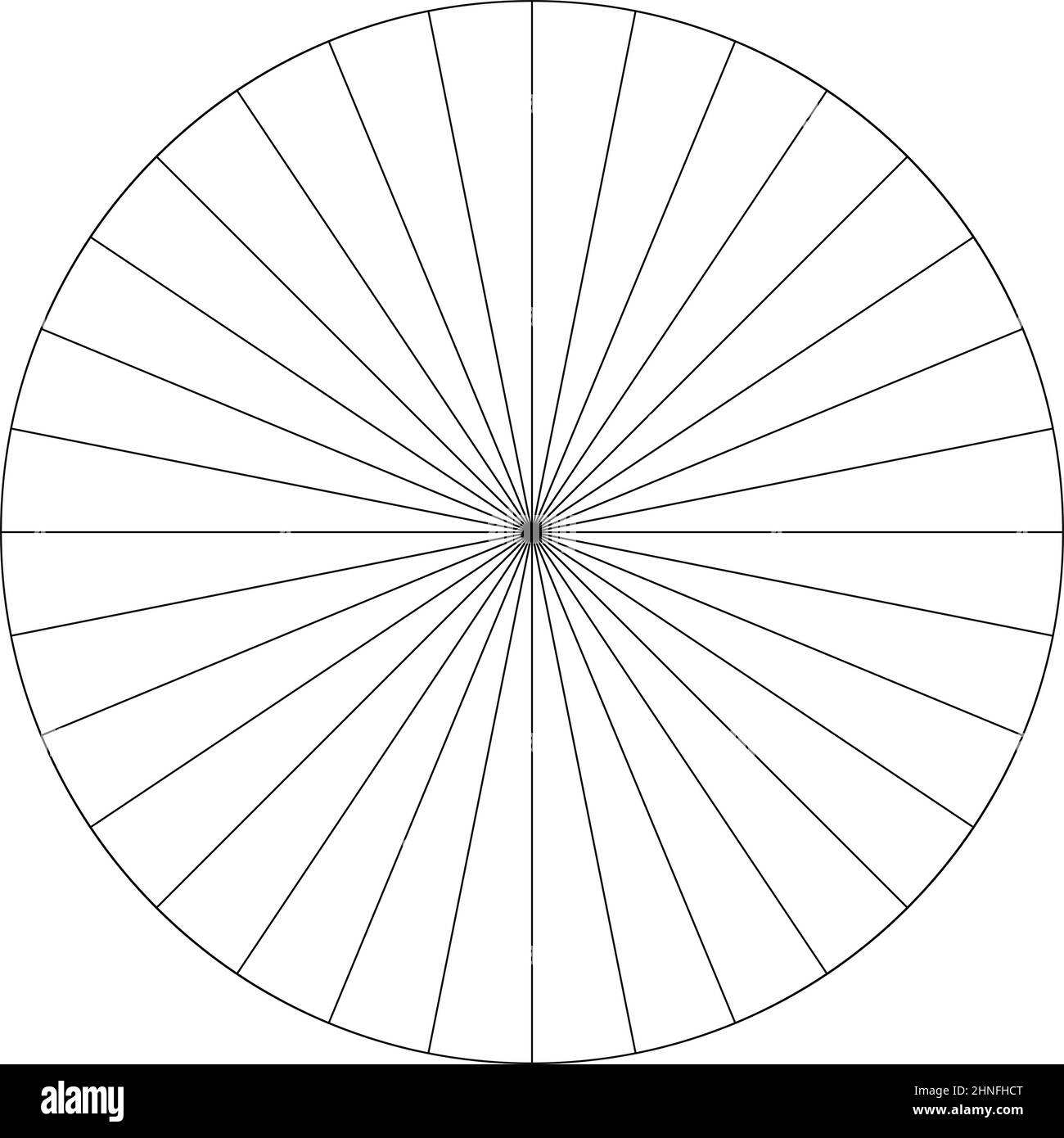 Diagramme circulaire, diagramme circulaire circulaire circulaire de 2 à ...