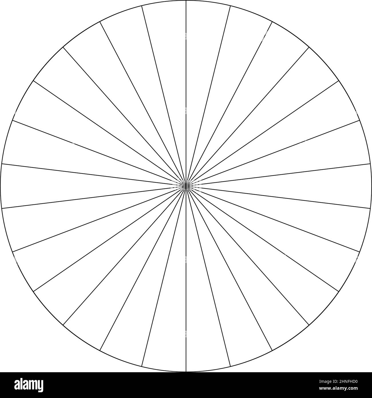 Diagramme circulaire, diagramme circulaire circulaire circulaire de 2 à ...