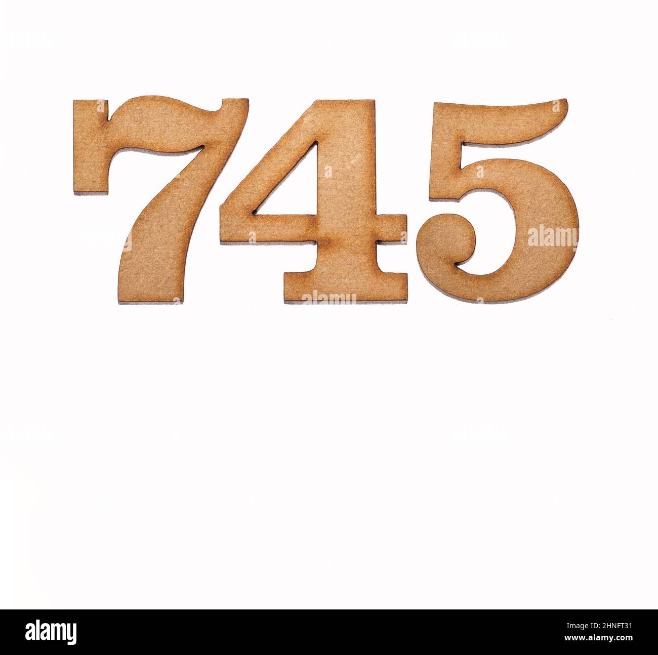 Number 745 Banque de photographies et d’images à haute résolution - Alamy