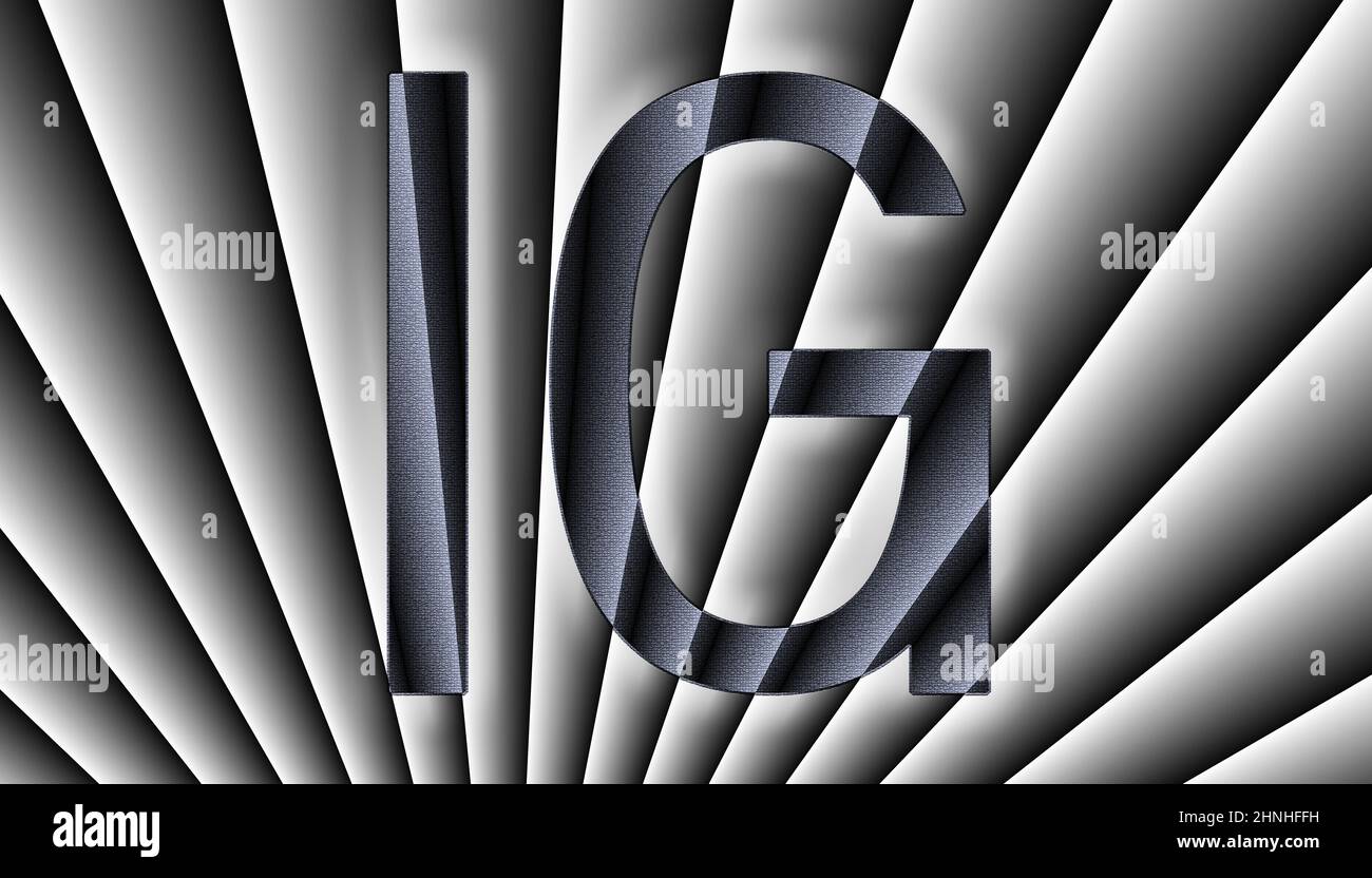 Ig signature Banque de photographies et d’images à haute résolution - Alamy