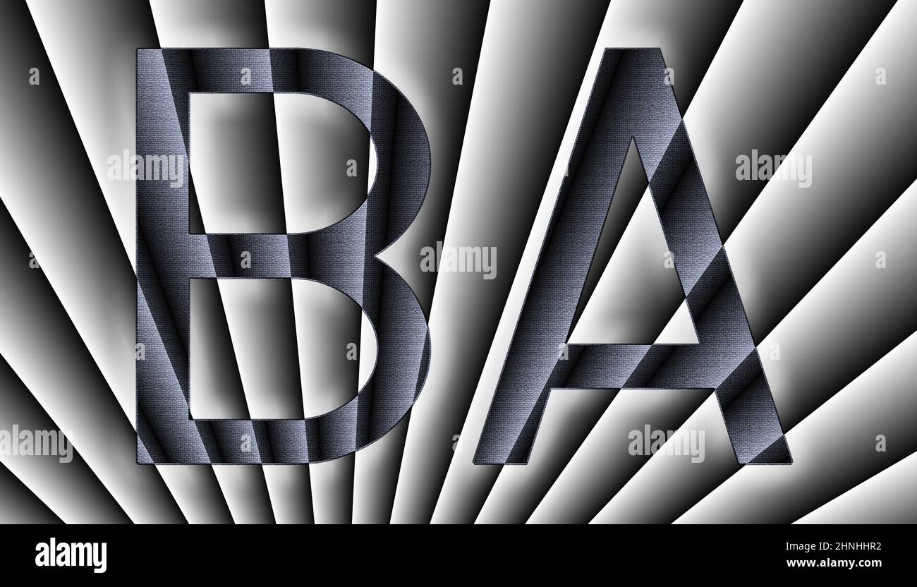 Ba signature Banque de photographies et d’images à haute résolution - Alamy