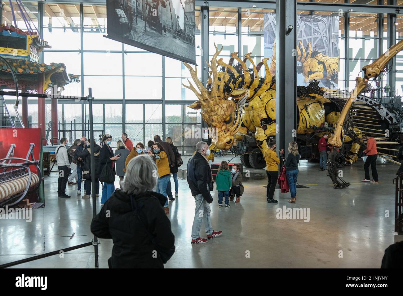 Toulouse, France, 17/02/2022, à la Halle de la machine (Toulouse ...