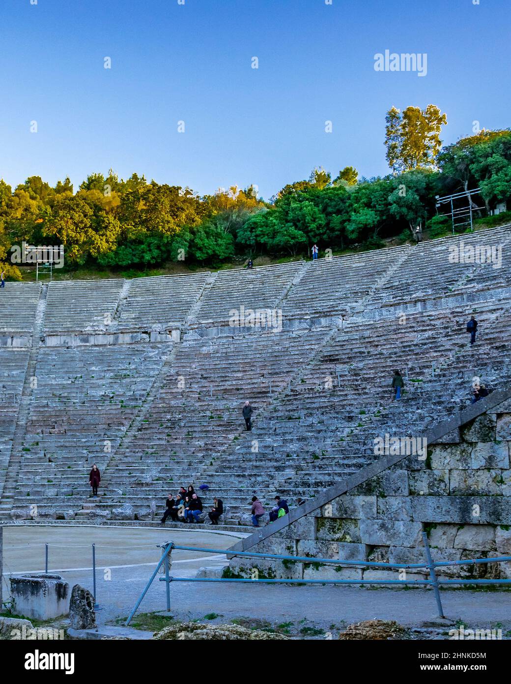 Ancient theatre of epidaurus epidavros Banque de photographies et d ...