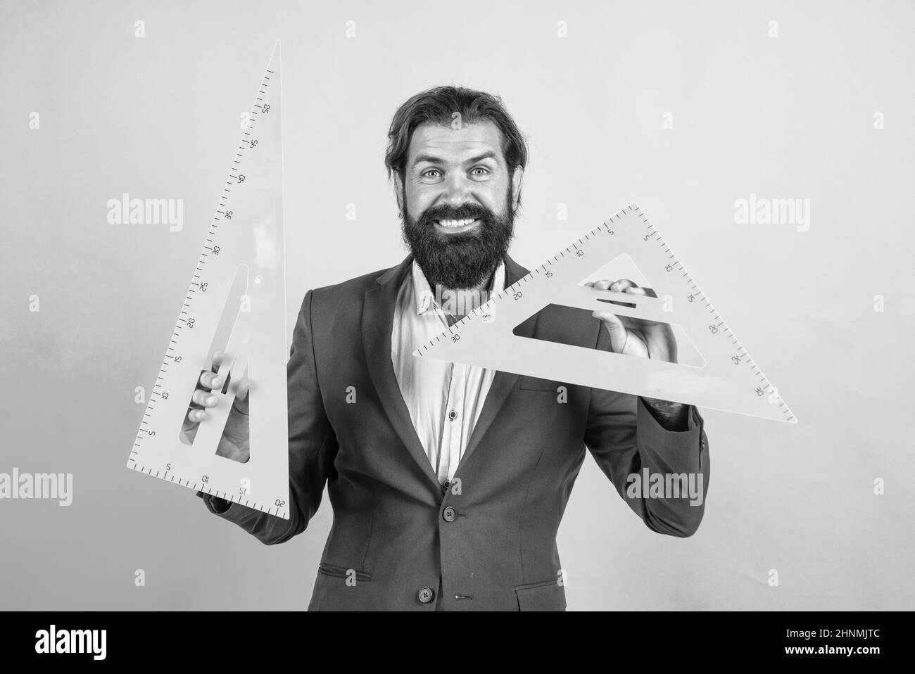 étudiant de mathématiques à l'école de mathématiques. réussir l'examen ...