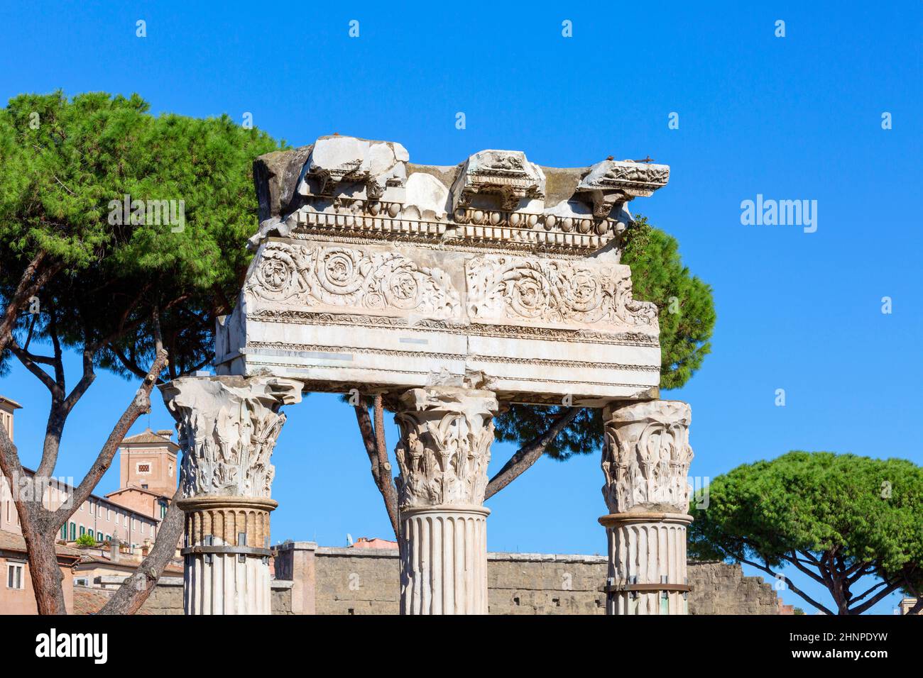 Italien temple of venus and roma Banque de photographies et d’images à ...