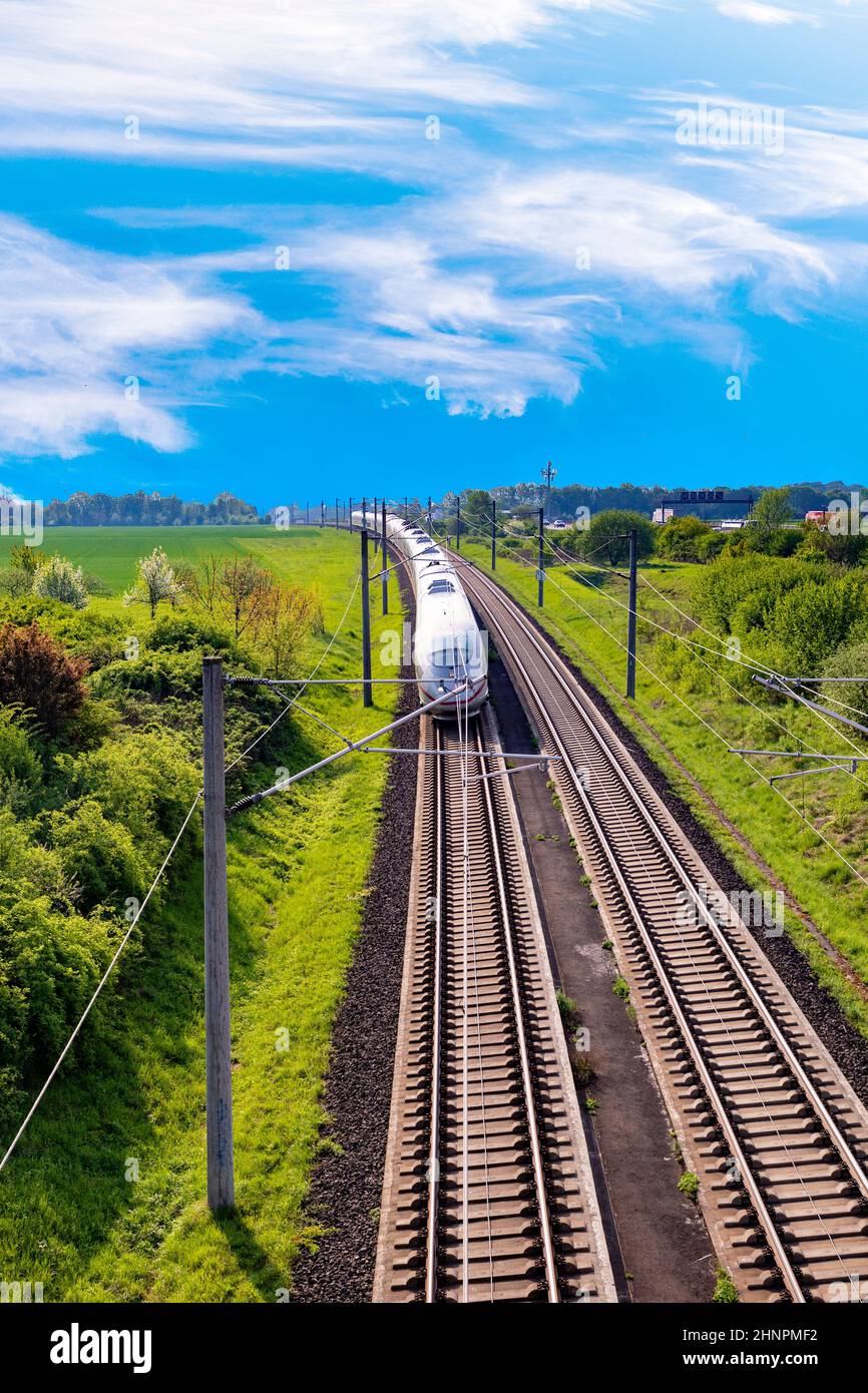 Train interurbain allemand Banque de photographies et d’images à haute résolution - Alamy
