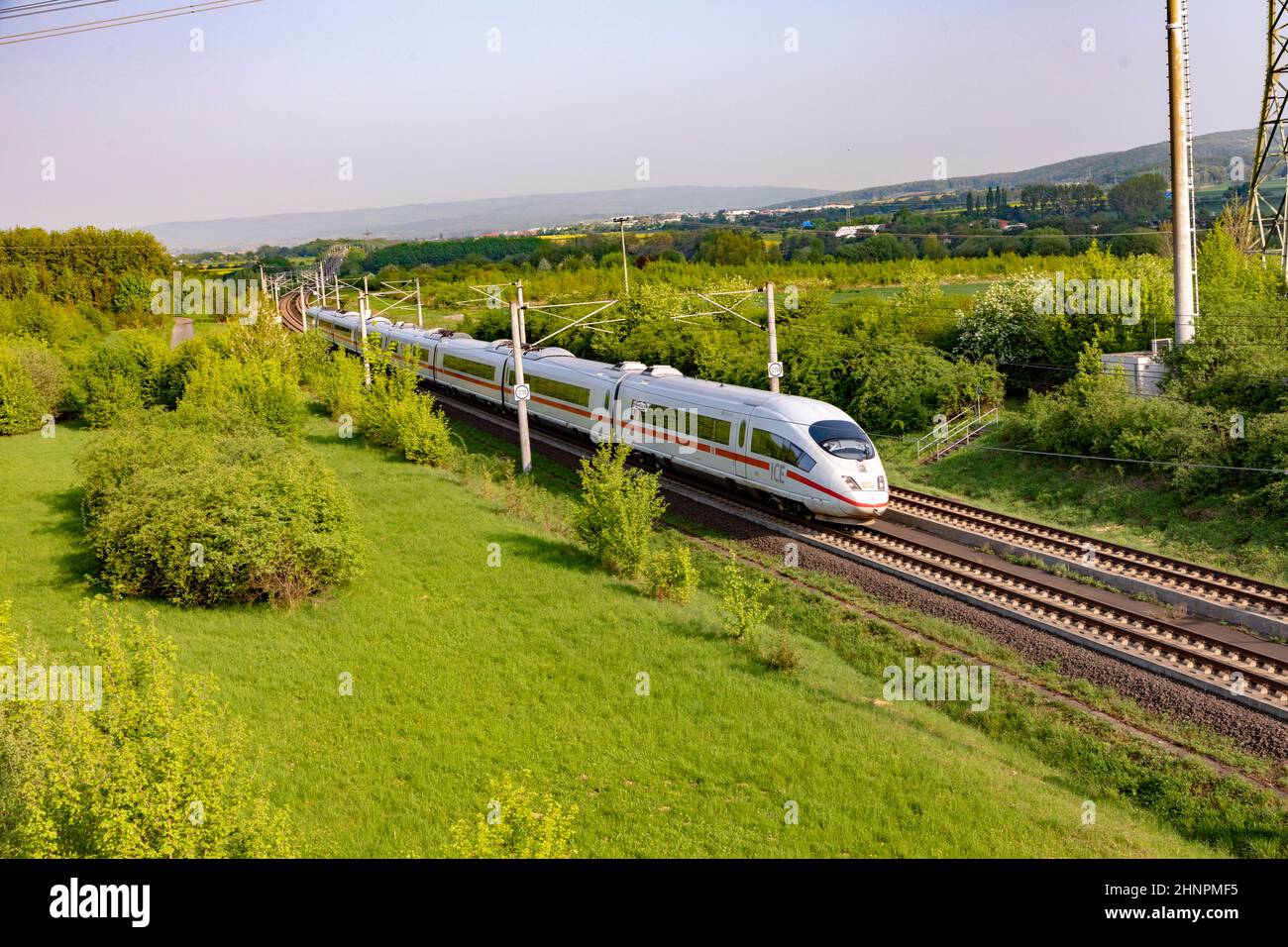 Train interurbain allemand Banque de photographies et d’images à haute résolution - Alamy