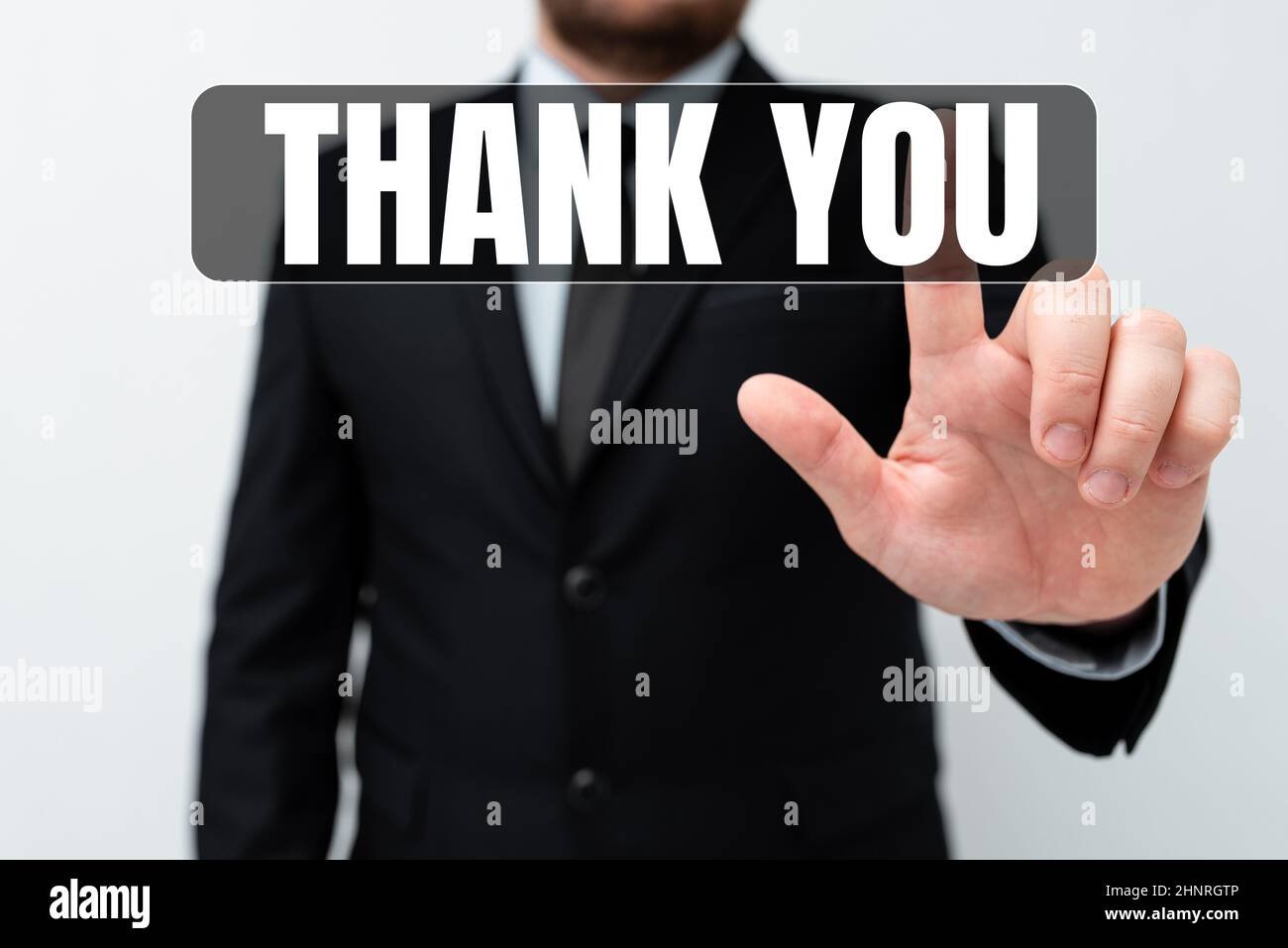Inspiration montrant le signe Merci, vue d'ensemble de l'entreprise ...