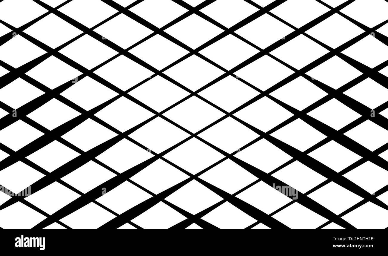 Diagonale, grille oblique, motif de maillage. Texture treillis, réseau, treillis. Plexus ...