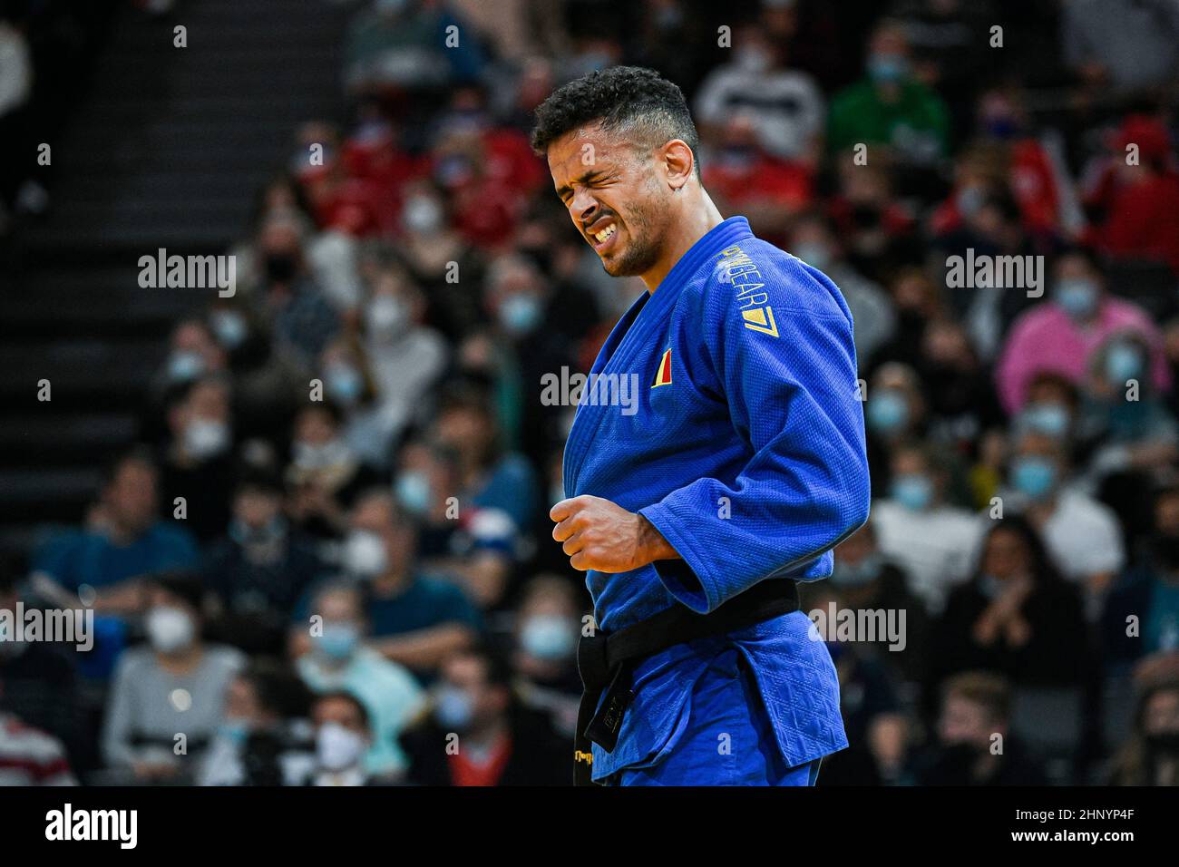 Sami Chouchi de Belgique, -81 kg pour hommes, participe au Grand Chelem ...