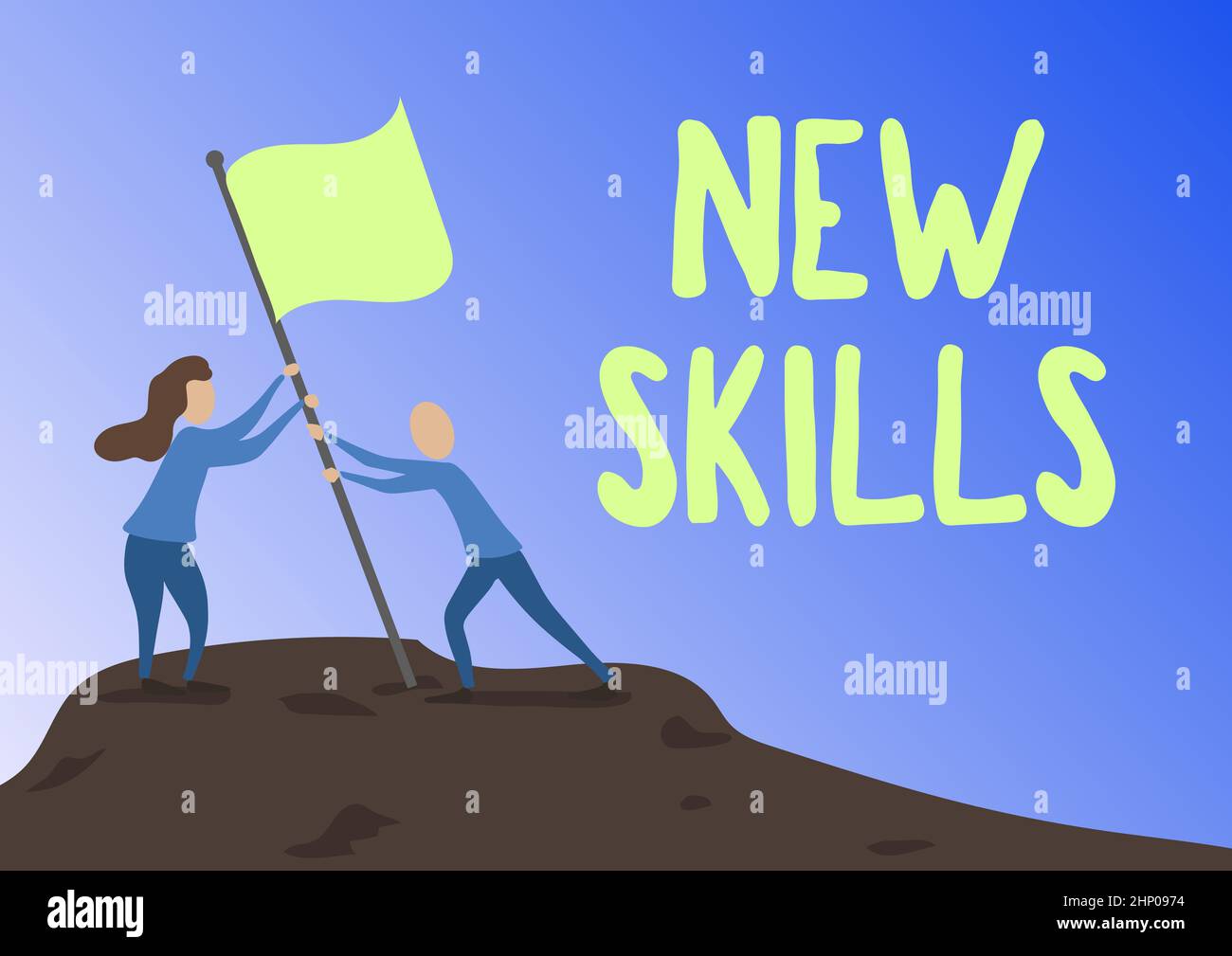 Affichage conceptuel nouvelles compétences, vue d'ensemble de l ...