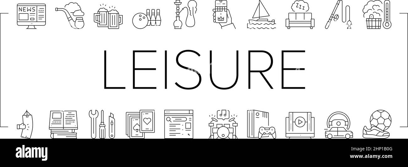 Pictogrammes loisirs Banque d'images vectorielles - Page 3 - Alamy