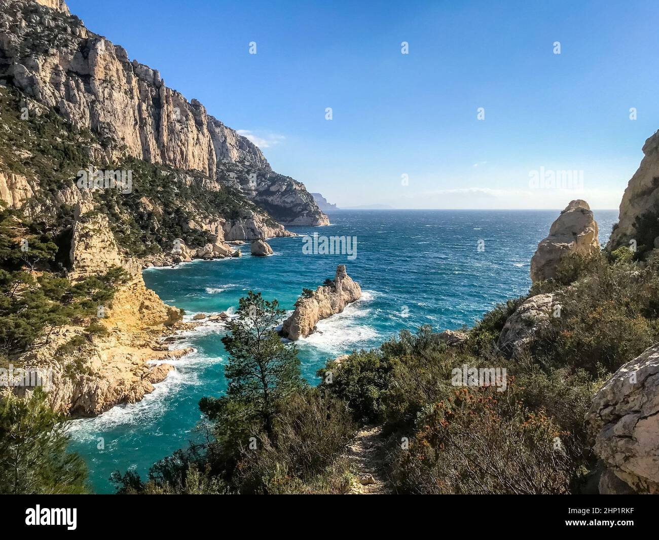 Calanques de marseille Banque de photographies et d’images à haute ...