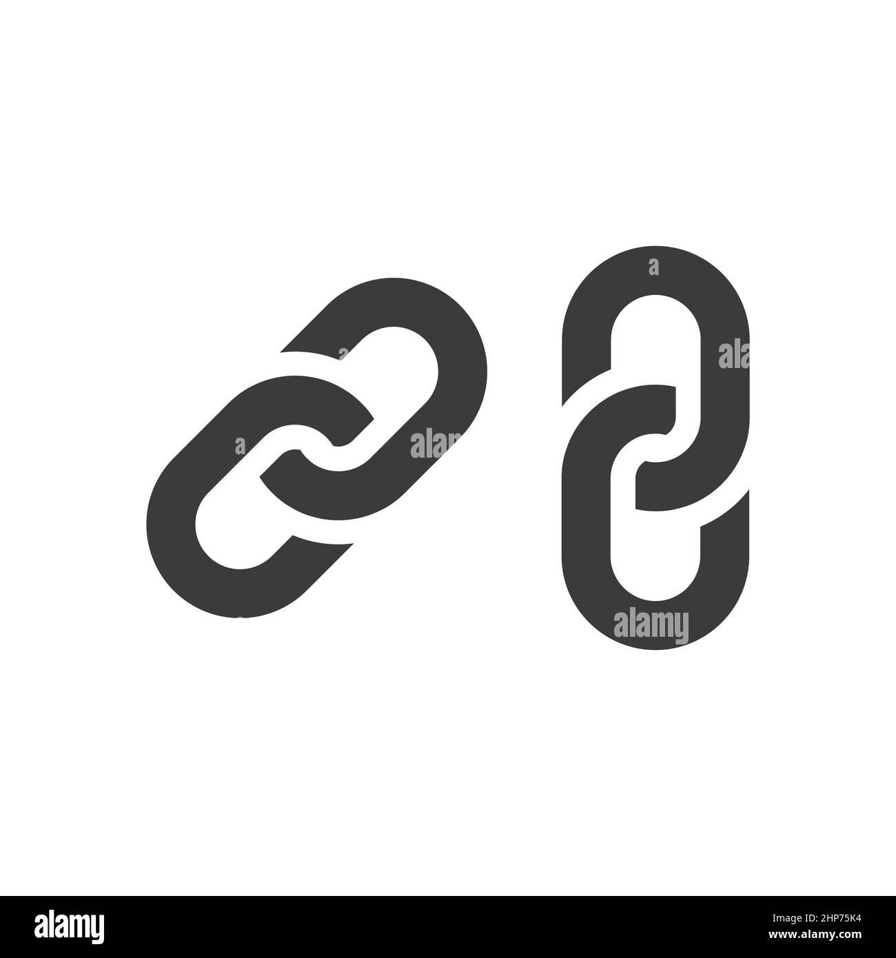 Symbole de lien Banque d'images vectorielles - Alamy