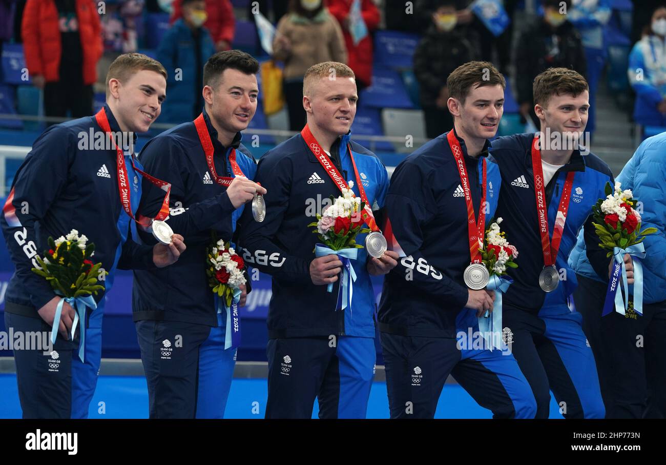 Ross Whyte, Hammy McMillan, Bobby Lammie, Grant Hardie et Bruce Mouat ...