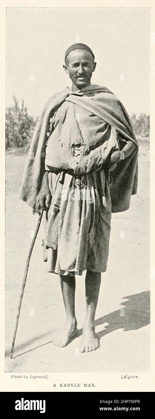 Un homme de Kabyle le peuple de Kabyle est un groupe ethnique berbère ...