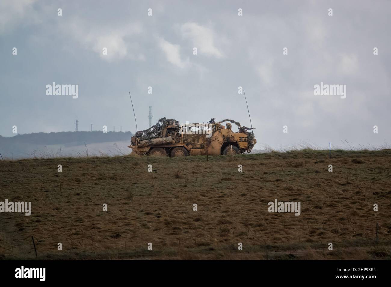British army vehicle coyote Banque de photographies et d’images à haute ...