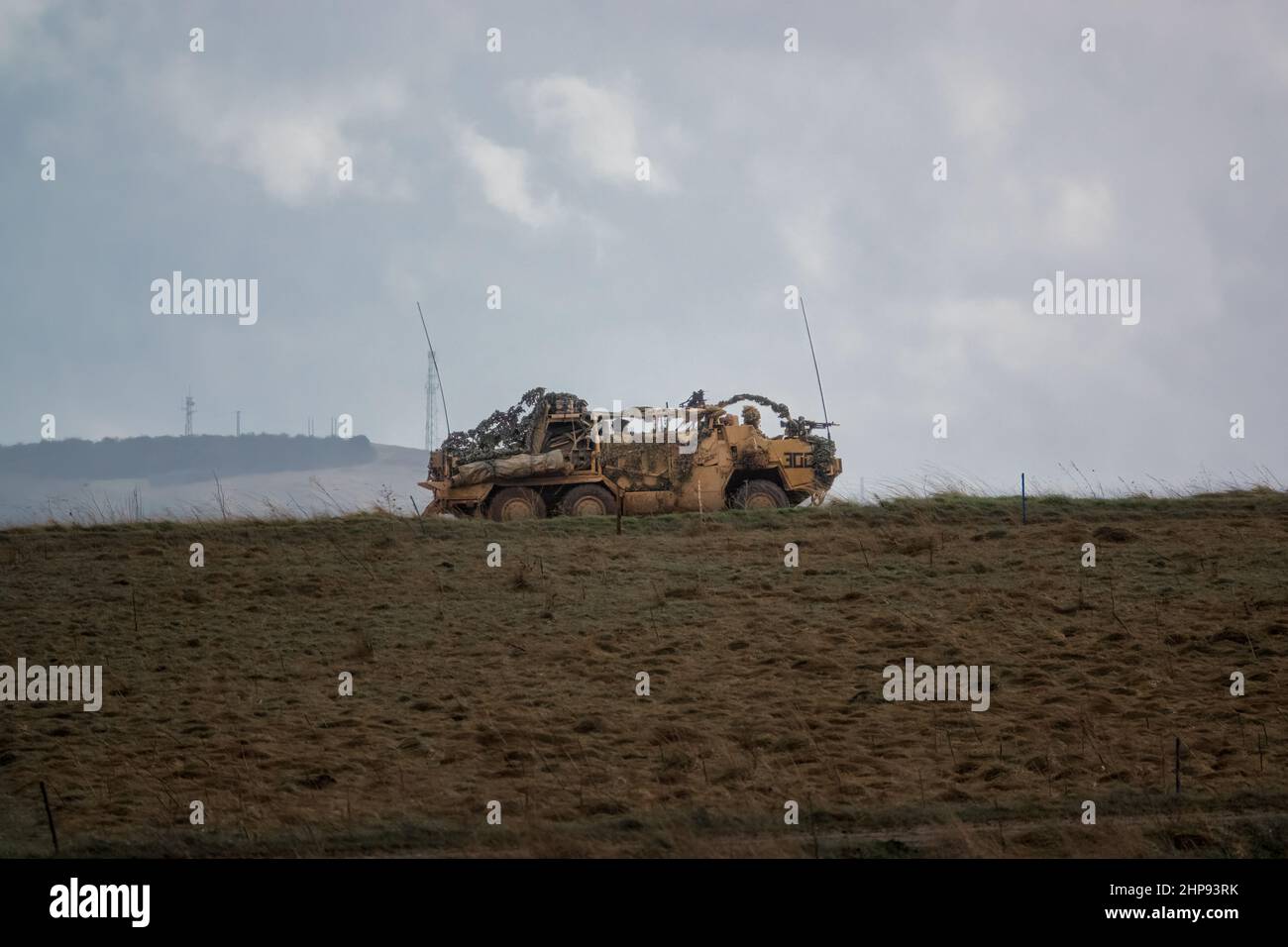 Coyote reconnaissance vehicle Banque de photographies et d’images à ...