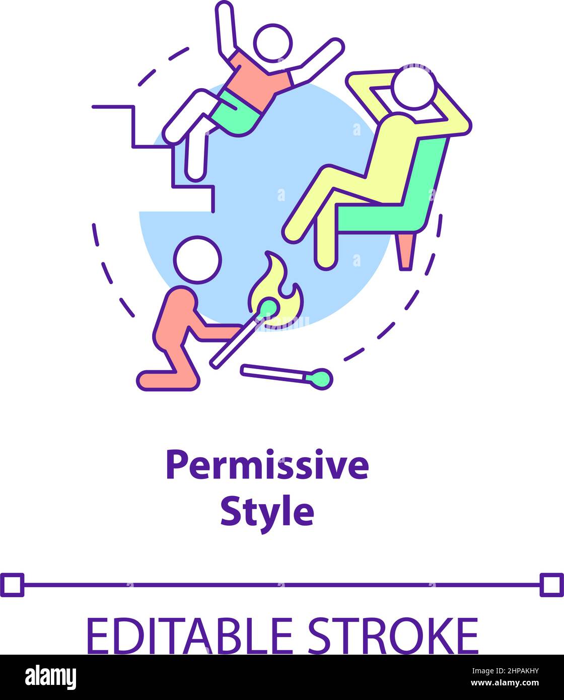 Style parental Banque d'images vectorielles - Alamy