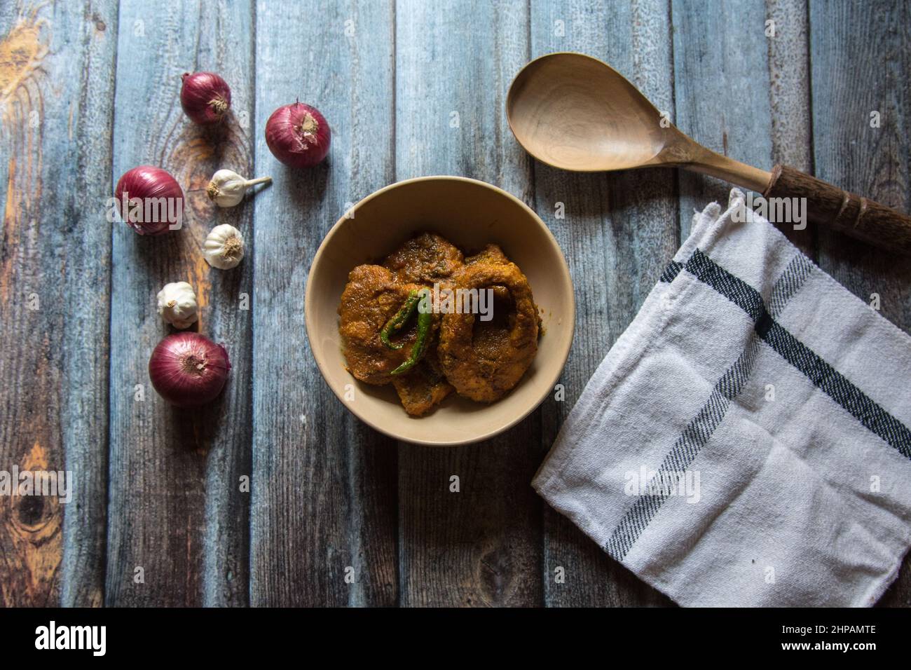 Poisson au curry bengali Banque de photographies et d’images à haute ...