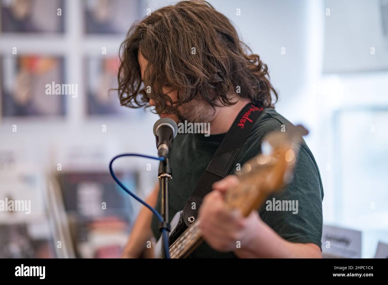 Édimbourg, Écosse. Dimanche 20 février 2022. Le groupe de musique de ...