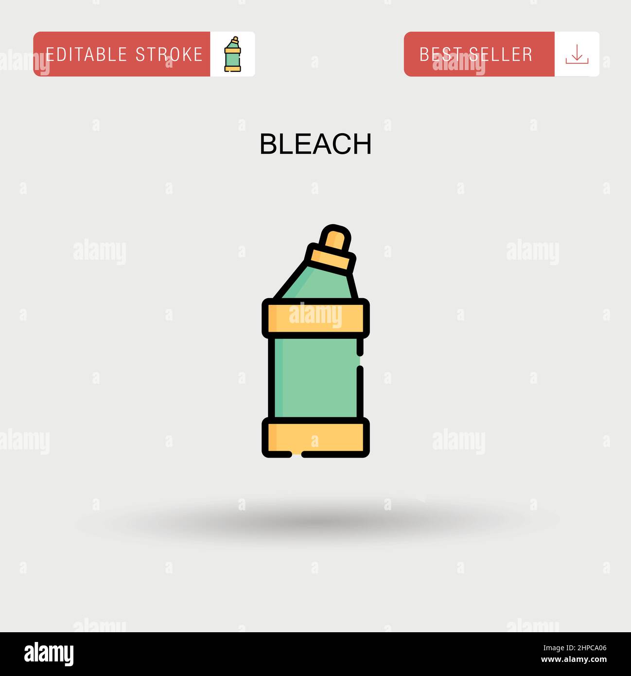 Eau de javel Banque d'images vectorielles - Alamy