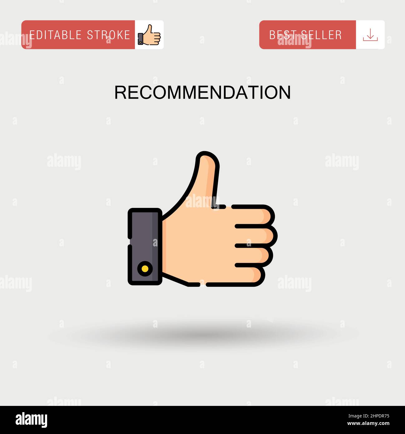 Certificat de recommandation Banque d'images vectorielles - Alamy