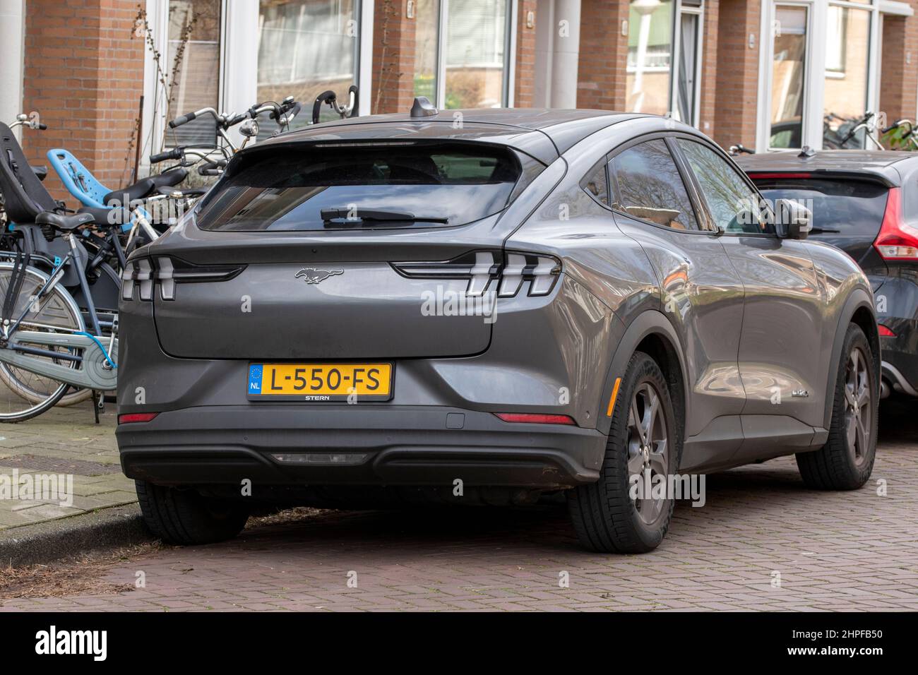 Ford Backside Mustang Mach-E X à Amsterdam pays-Bas 19-2-2022 Photo ...