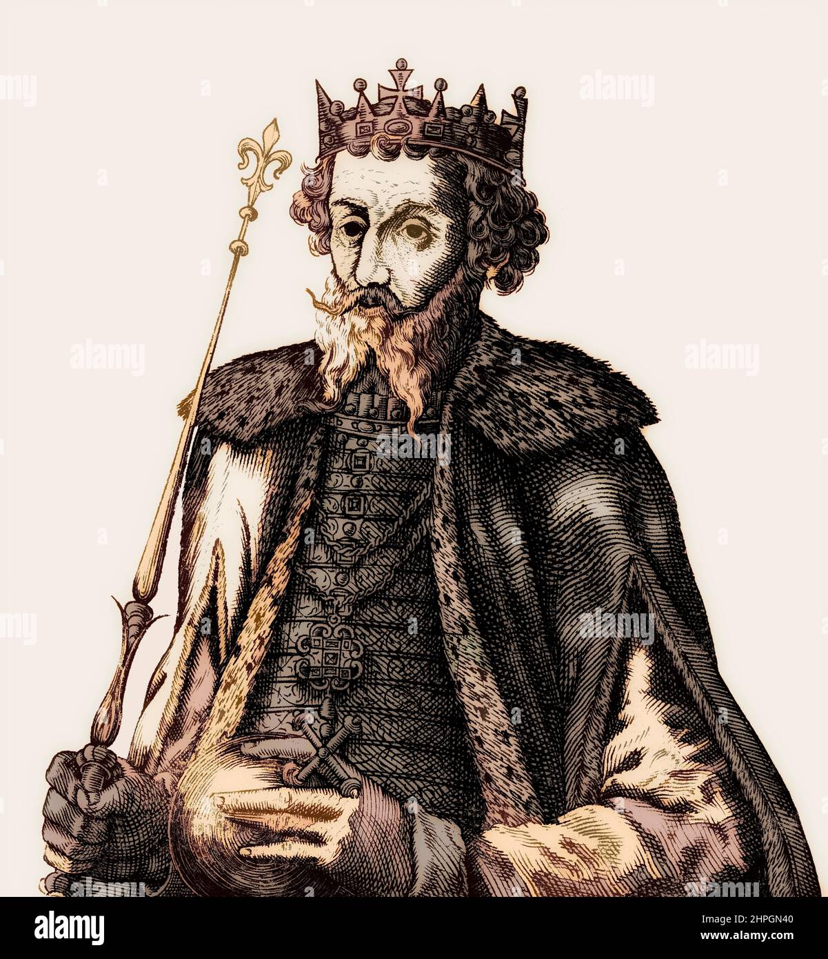 King of england 1199 1216 john lackland Banque de photographies et d ...