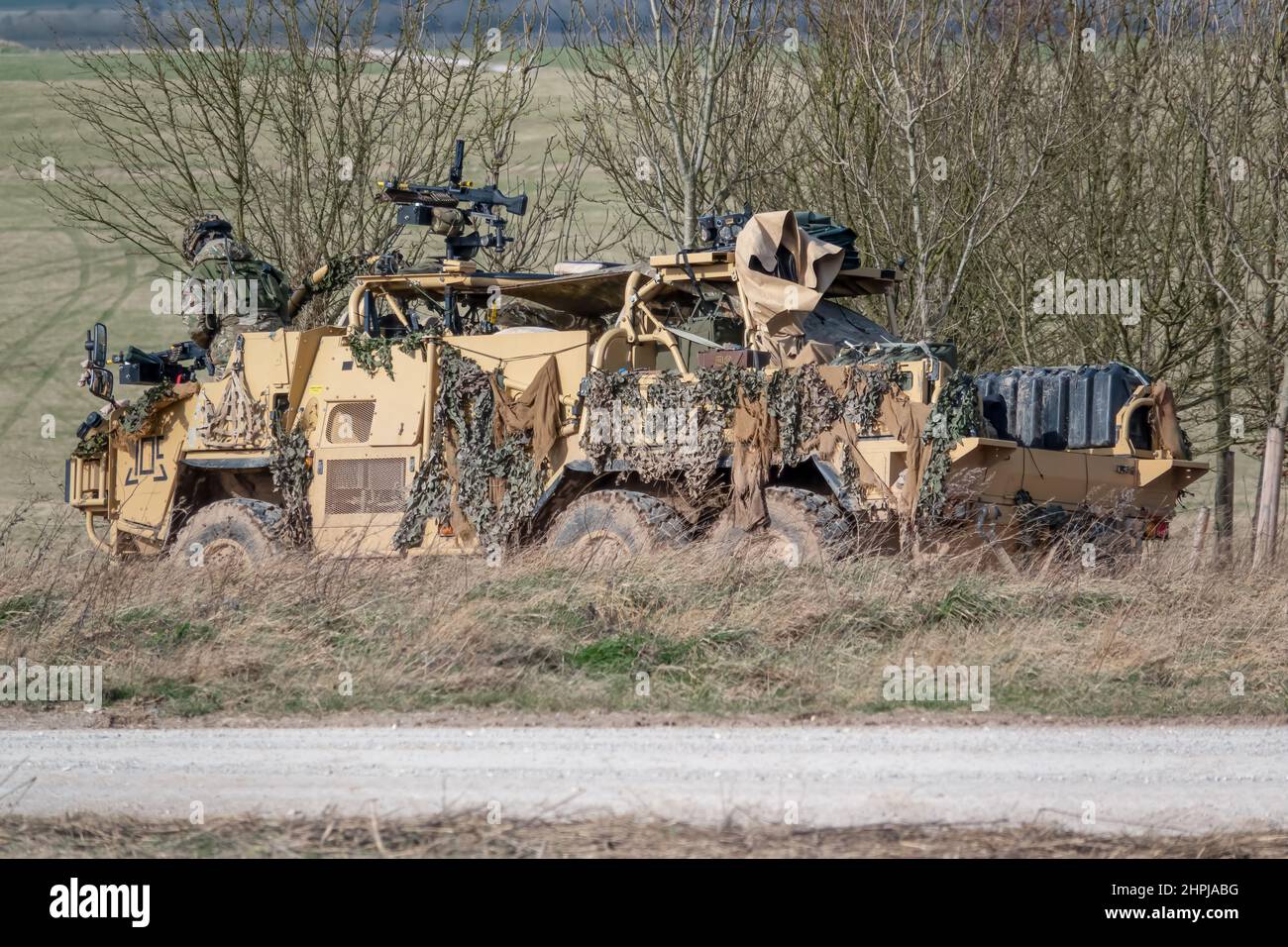 Coyote reconnaissance vehicle Banque de photographies et d’images à ...