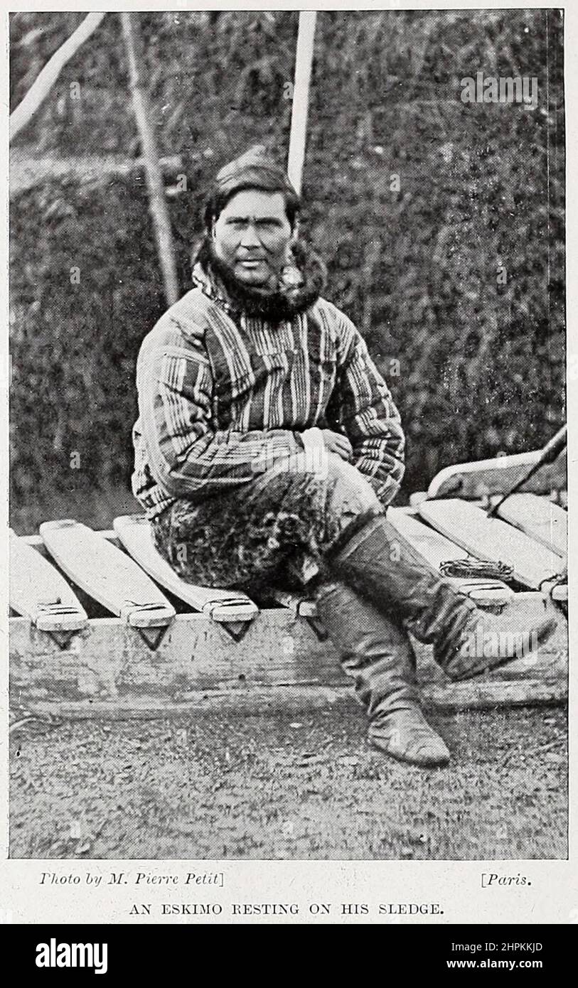 Esquimaux esquimaux ou inuit yupik Banque de photographies et d’images ...