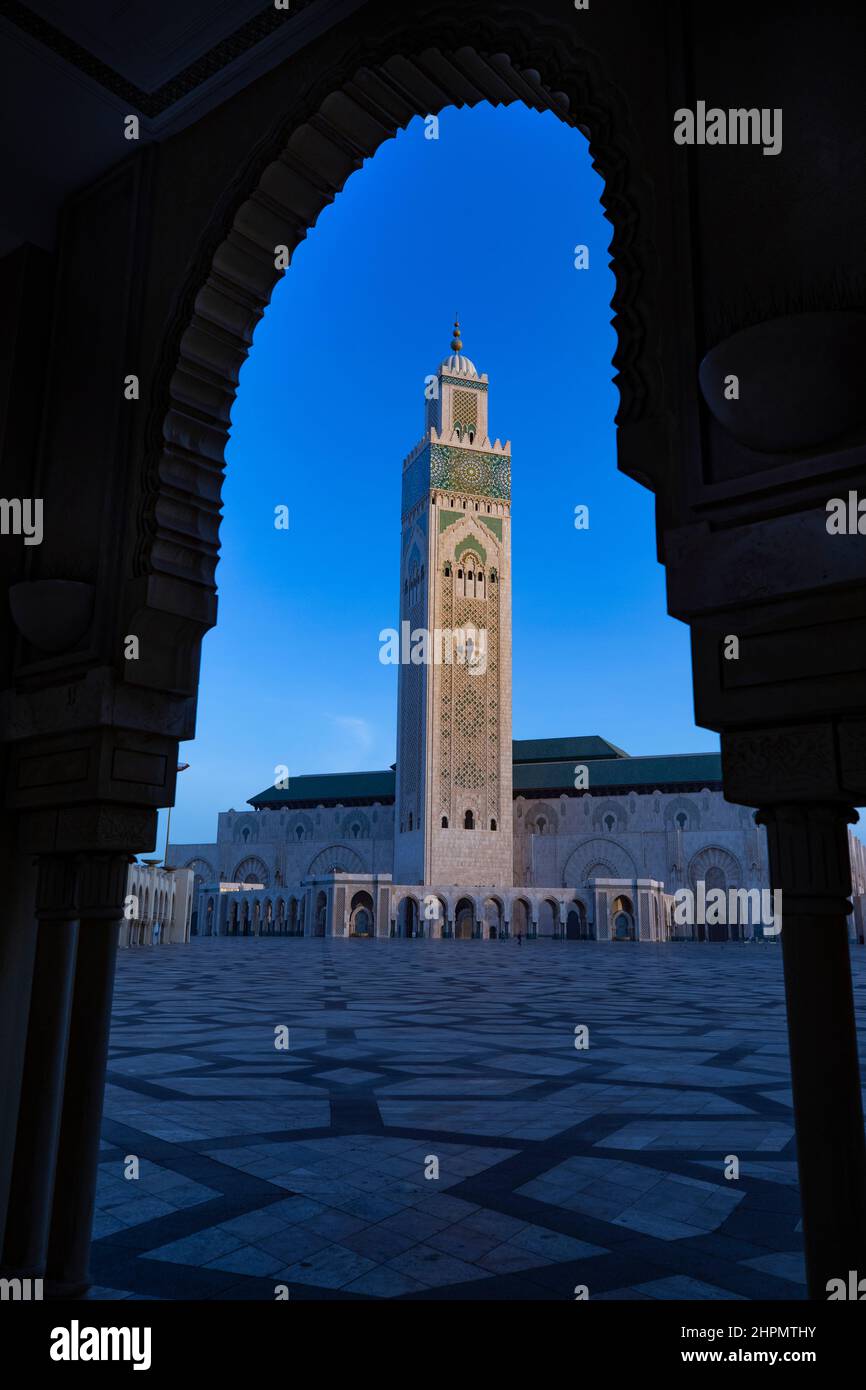 Mosquée hassan ii à casablanca Banque de photographies et d’images à ...