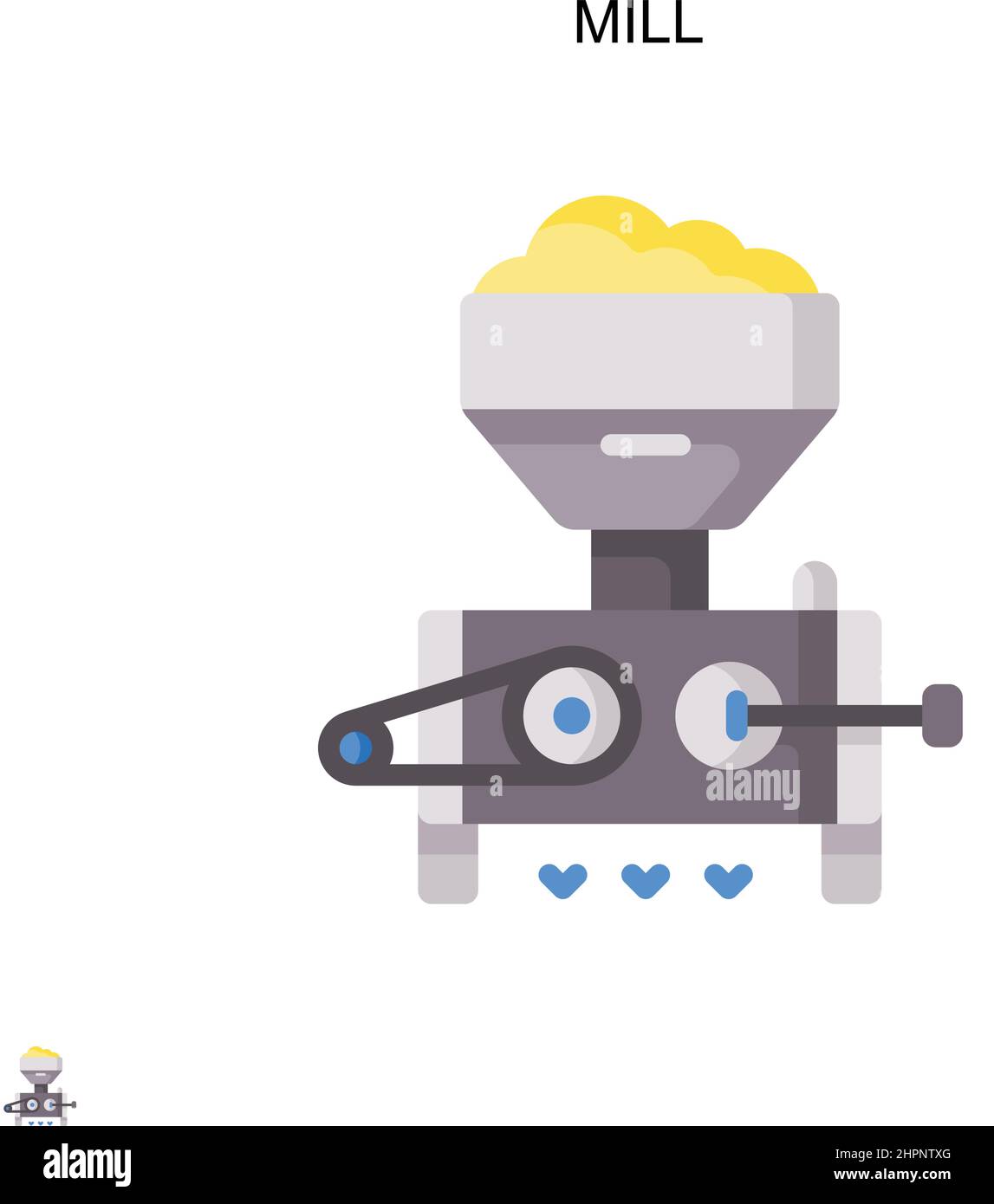 Machine usinage ancien Banque d'images vectorielles - Alamy