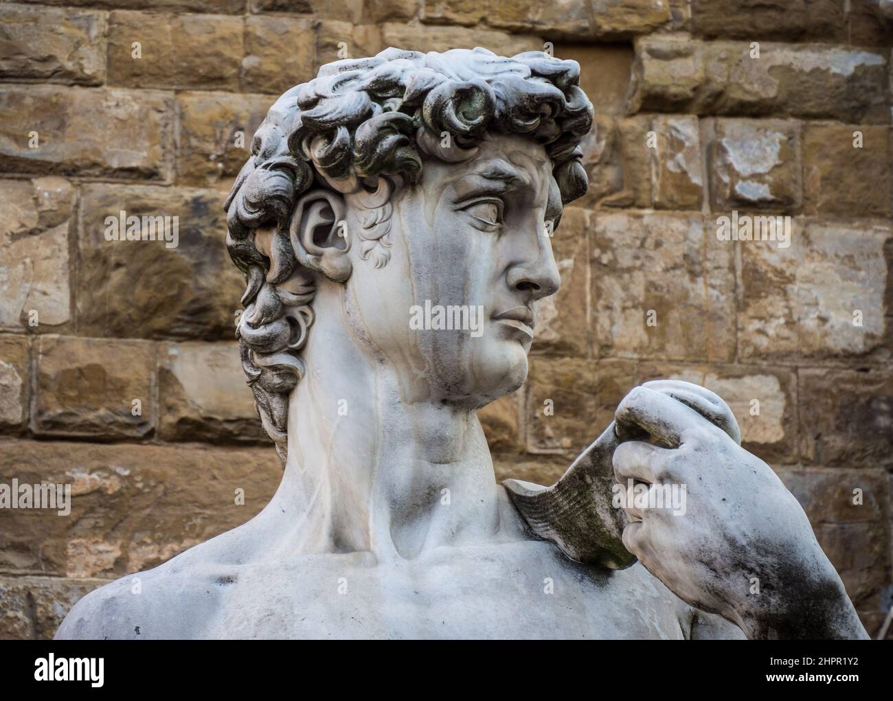 Statue de david et palazzo vecchio Banque de photographies et d’images ...