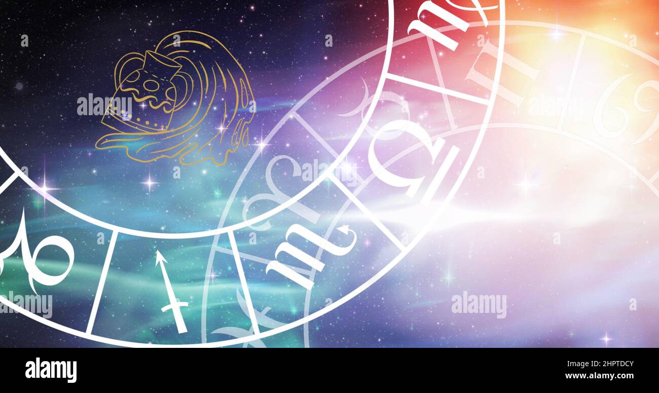 Scorpio symbol horoscope zodiac graphic Banque de photographies et d ...
