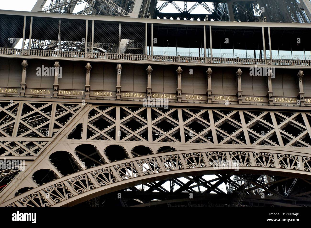 Wrought iron lattice tower Banque de photographies et d’images à haute résolution - Alamy